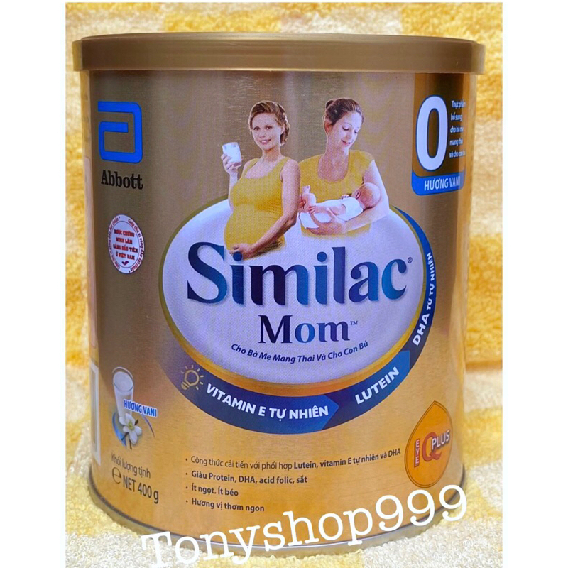 Similac Mom Pregnancy Milk Can 400g Vanilla Flavor Date June 2026 ...