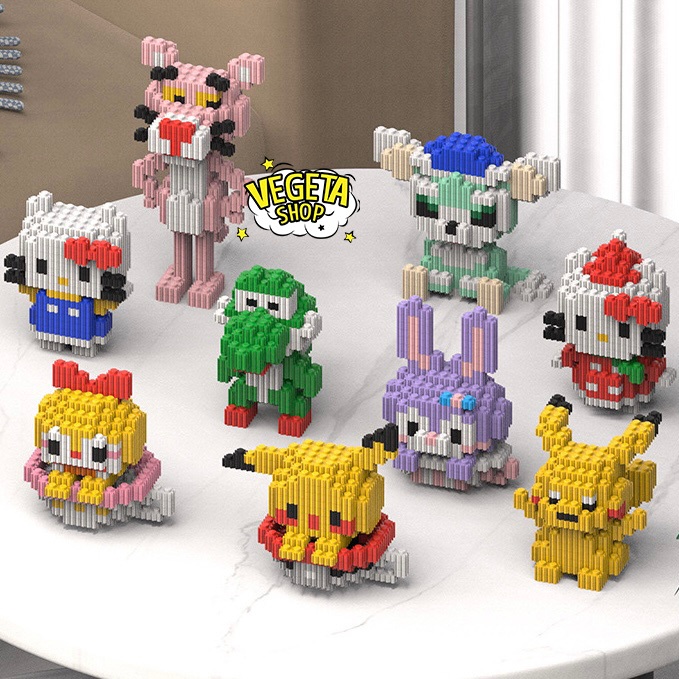 3d assembly toy model set Cartoon Manga Disney Pokemon One Piece ...