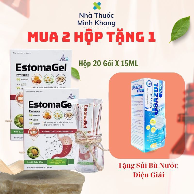 Estomagel Stomach Drink Pack - Supports Reducing Stomach Ulcers ...