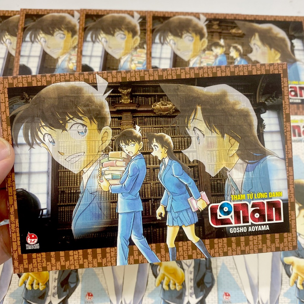 Postcard Detective Conan Limit Kim Dong Publishing House - Detective ...