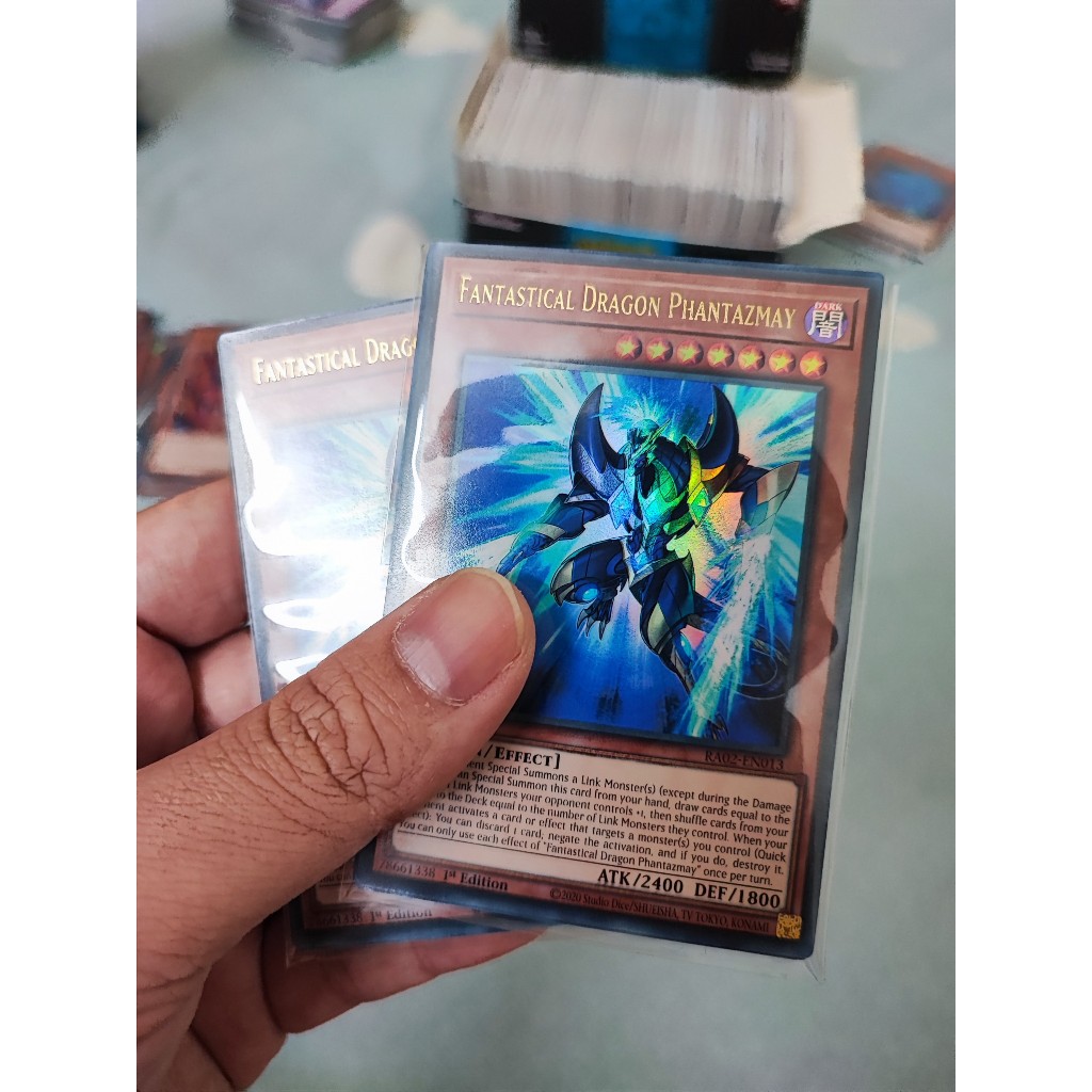 [Yugioh Funny Shop] 1 card Fantastical Dragon Phantazmay (Alt Art) RA02 ...