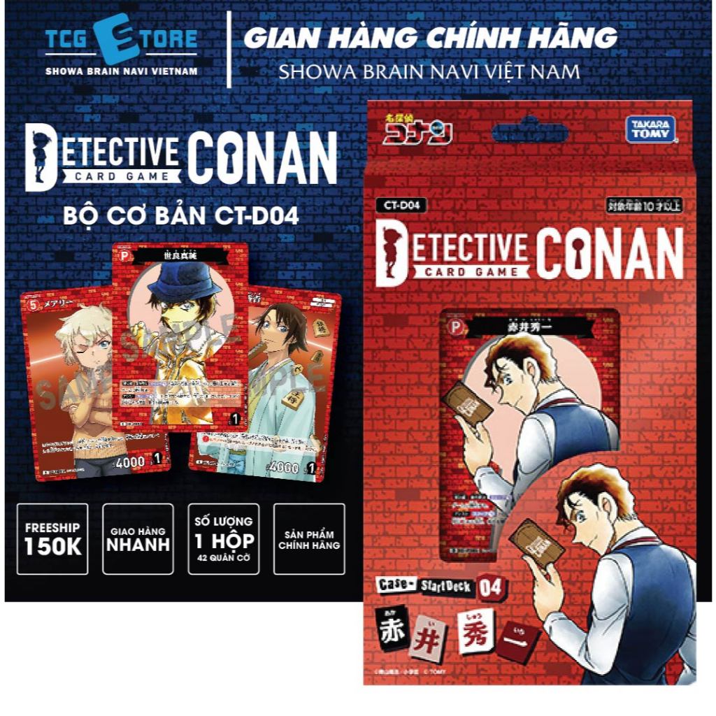 Conan TCG, Takaratomy, Basic Set CT-D04 Akai Shuichi Version, Number 1 Box Of 42 Chess Pieces ...