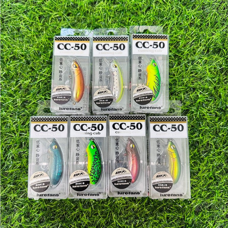 (Genuine) Lure CC50 Lurefans-8,4 grams BKK - Badger - , fishing for ...