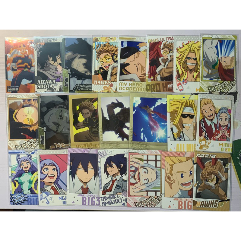 [ FREE CARD OFF ] My Hero Academia MHA Superhero Academy Card (read ...