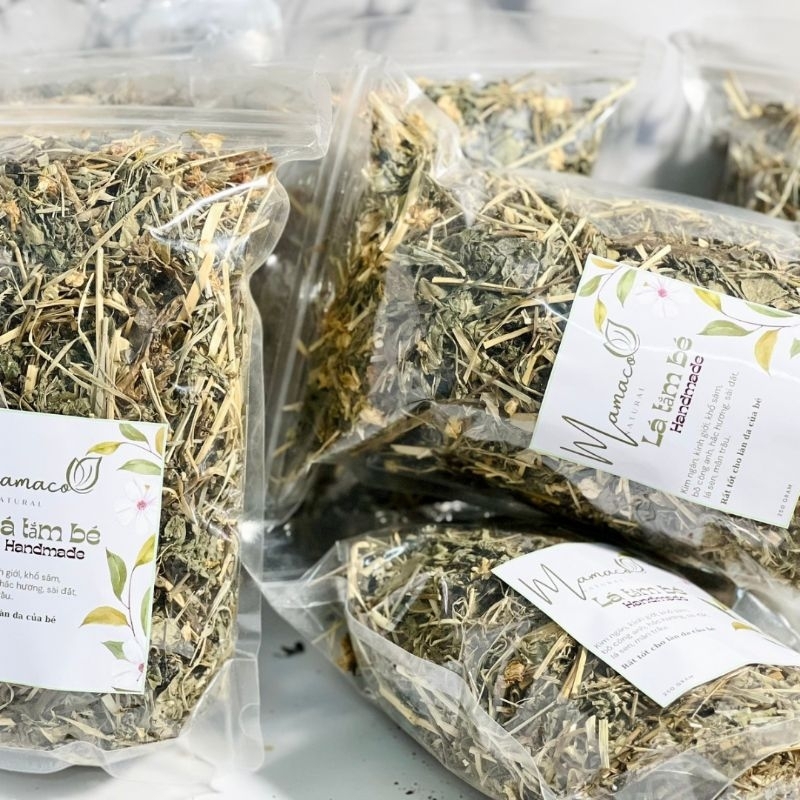 10 Packs of Children's Bath Leaves, Herbal Bath Leaves for Babies (250g ...