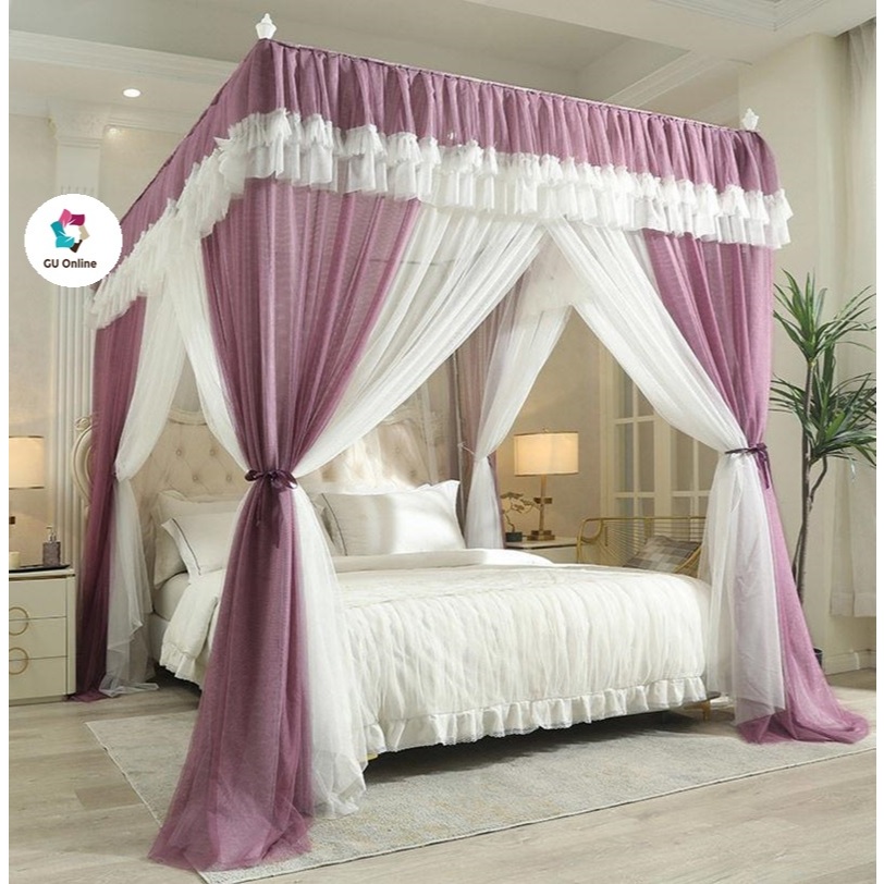 Frame screen without wall drilling (2-layer screen + frame) | Shopee ...