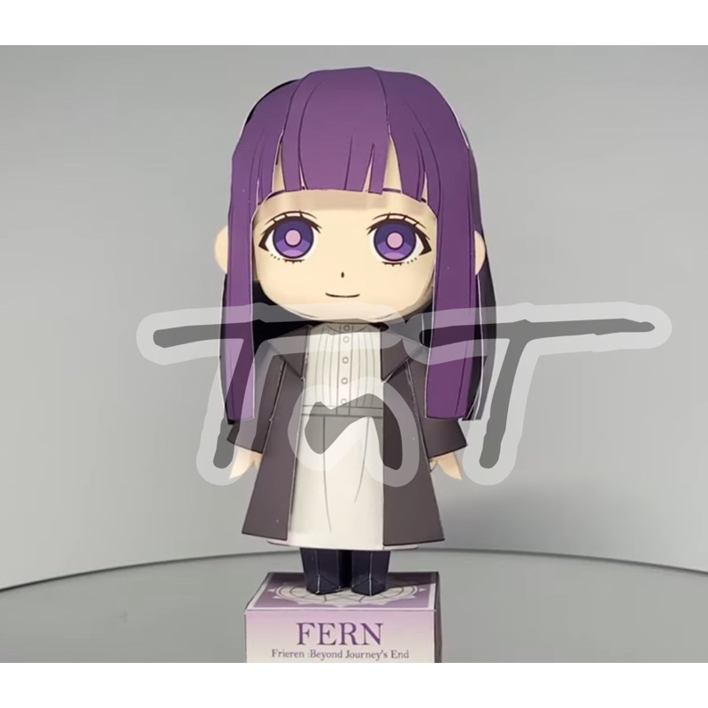 [Frieren: Beyond Journey's End] - Anime Chibi Fern Paper Model | Shopee ...