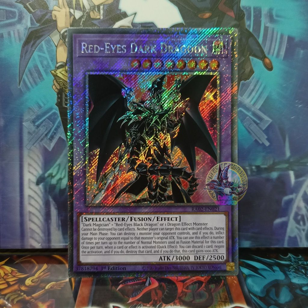 Red-eyes Dark Dragoon - RA02-EN021 - Platinum Secret Rare [Card Yugioh ...
