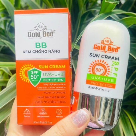 Gold Bee sunscreen BB cream SPF 50+ PA++++ tone up 60ml | Shopee Malaysia