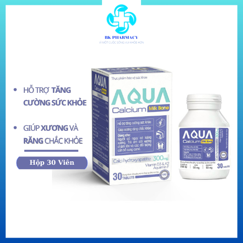 Aqua Calcium Milk Bone Oral Supplement Is For People At Risk Of ...