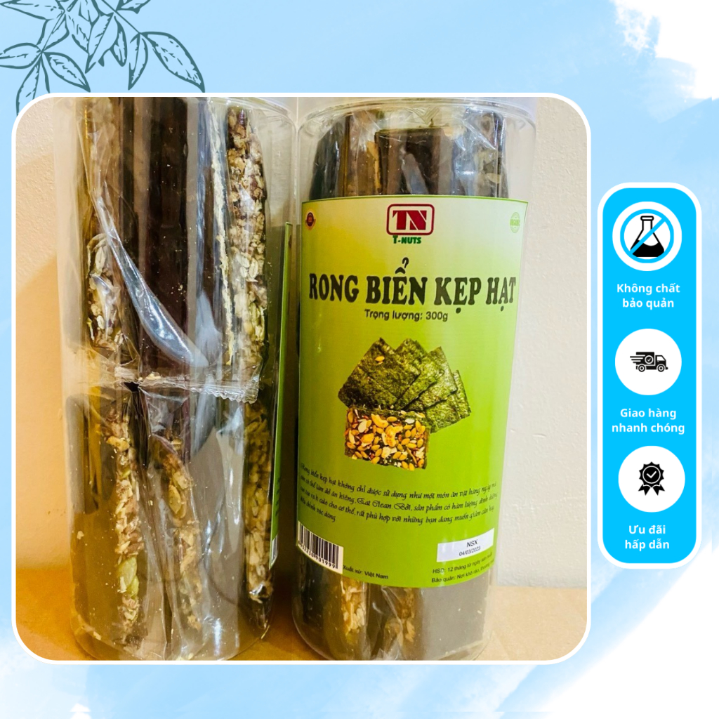 Seaweed Cake Sandwiched Super Crispy Seeds | Shopee Malaysia