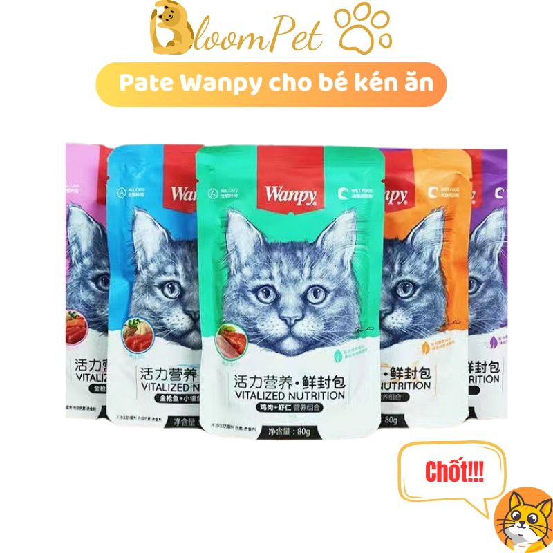 Wanpy cat Pate for picky cats 80g | Shopee Malaysia