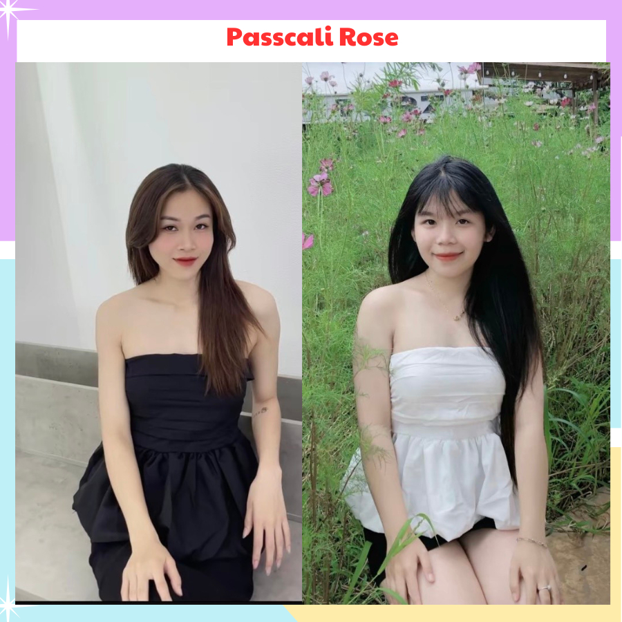 Smooth cup bra with puffy pleats, hot trend 2024 tube top | Shopee Malaysia