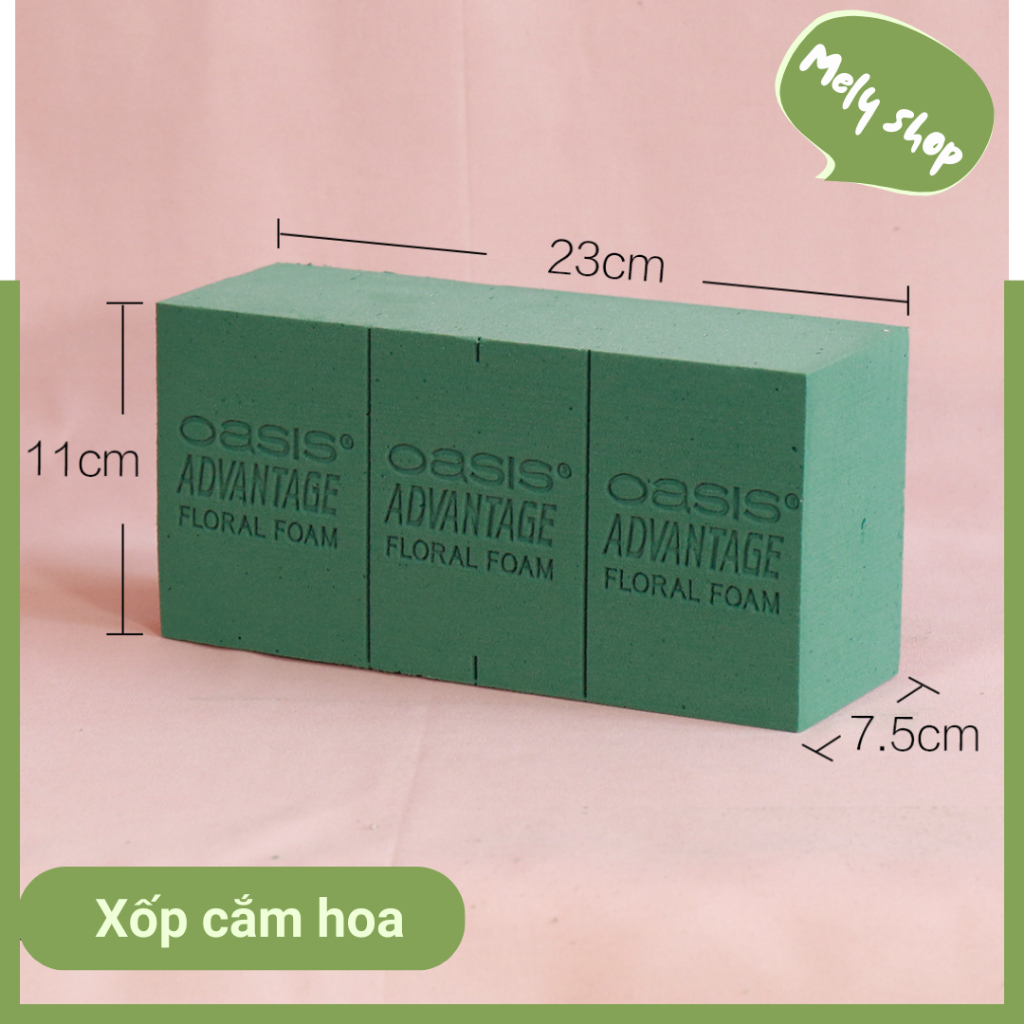 [Super Cheap]_Set of 5 large green foam tablets for arranging fresh ...