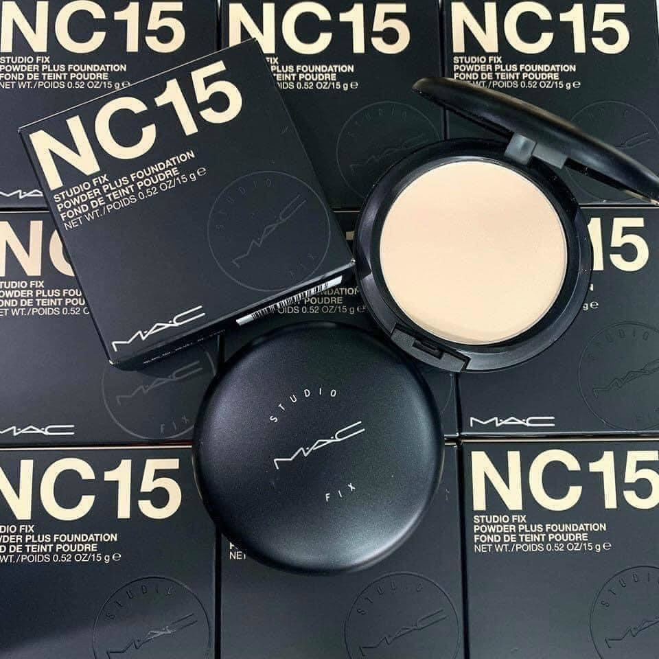 Mac Studio Fix Powder Plus Foundation Fullsize Fullbox 15gr - NC15 ...