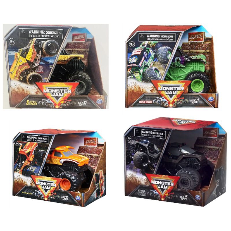 Monster Jam Car Rides Rev'Spin fullbox | Shopee Malaysia