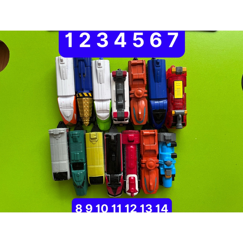 Ressha Sentai Toqger Train Toy - Superhero Train - Candy / Gsp Series ...