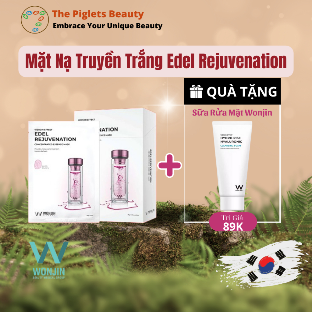 Combo 10 WonJin WonJin Effect Edel Rejuvenation Mask 30g | Shopee Malaysia