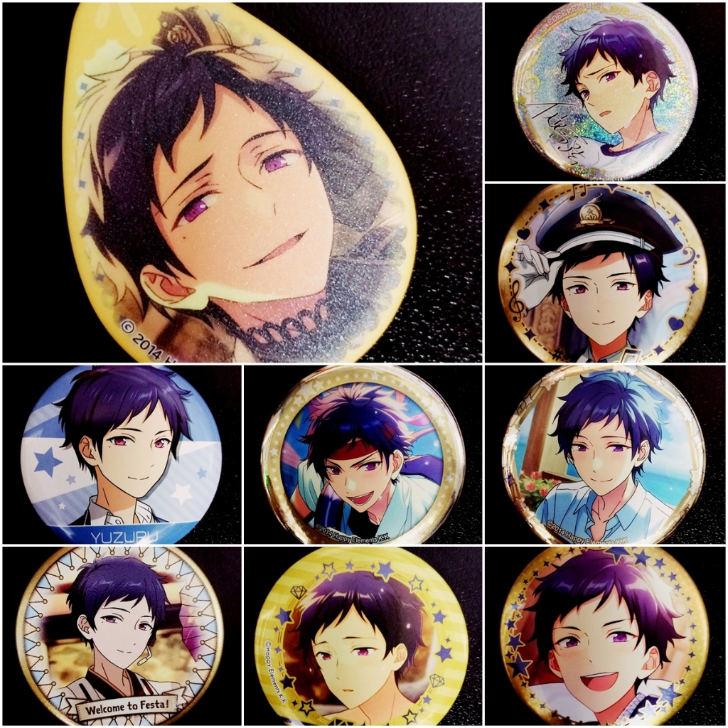 Badge Yuzuru Fushimi Synthesis Fine Group Official Ensemble Stars ...