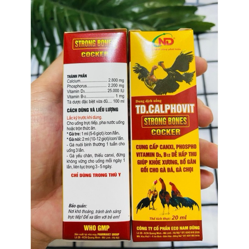 Td. Calphovit - Healthy Bones, Tendons Of Knees For Stone Chickens ...