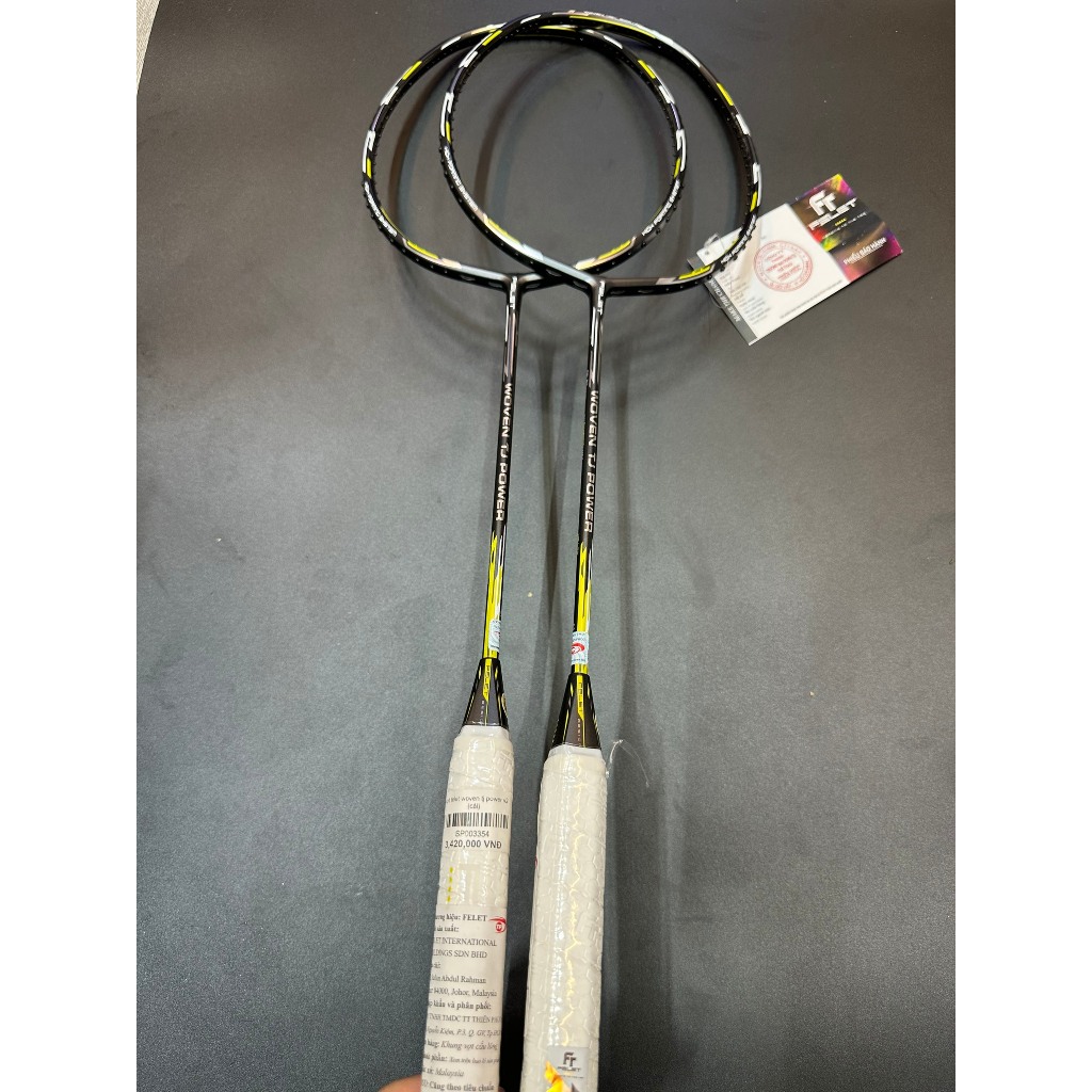 Genuine Woven TJ Power V2 Badminton Racket Frame | Shopee Malaysia