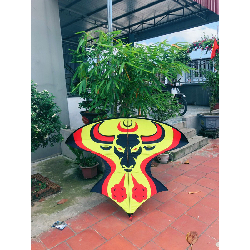 Crazy Buffalo model 2m groin fish kite | Shopee Malaysia