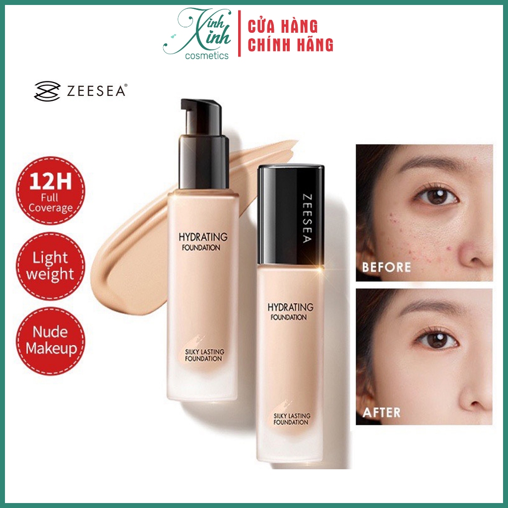 ZEESEA Zeseea liquid foundation, oil-control concealer, long-lasting ...