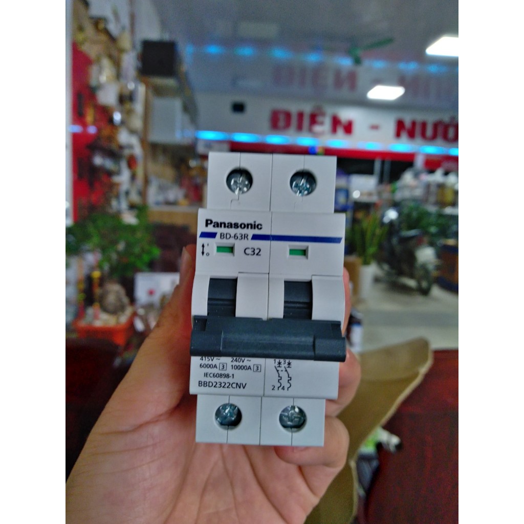 [MCB Panasonic] 2P automatic circuit breaker (2P circuit breaker ...