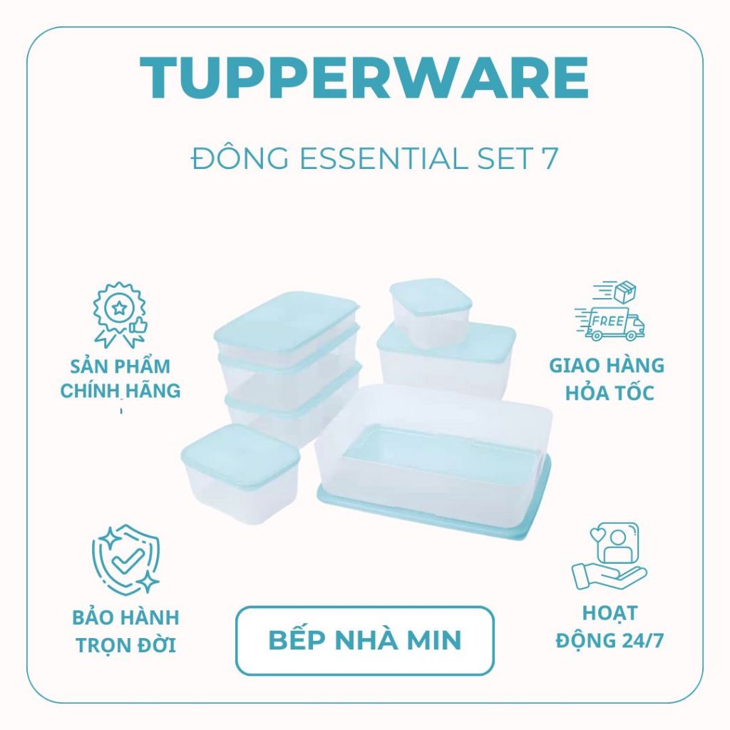 [Tupperware] Freezermate Essential Set 7 Freezermate Essential Set ...
