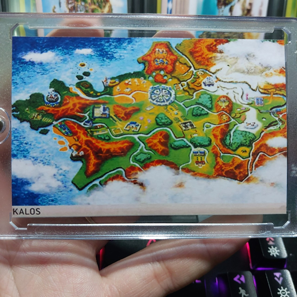 Pokemon JP Anime Card Regional Map KALOS 2098 1-52 | Shopee Malaysia
