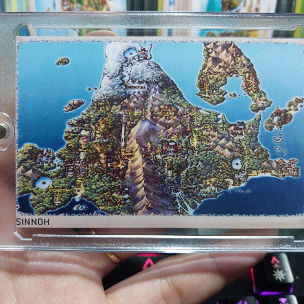 Pokemon JP Anime Cards With SINNOH Regional Map 2098 1-53 | Shopee Malaysia