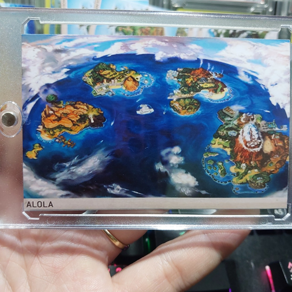 Pokemon JP Anime Card ALOLA Regional Map 2098 1-55 | Shopee Malaysia