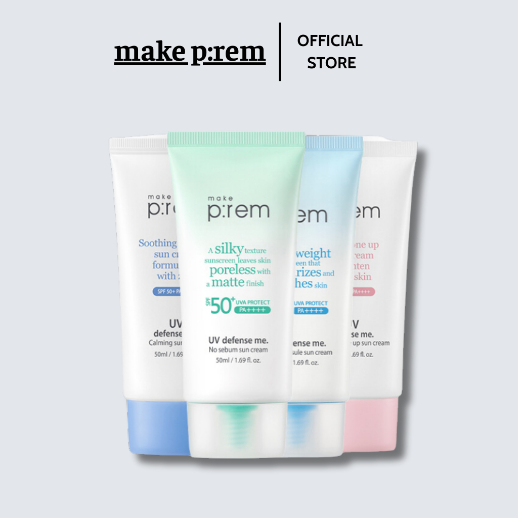 Make Prem UV Sun Cream Make P:rem SPF 50+ PA++++ 50ml | Shopee Malaysia