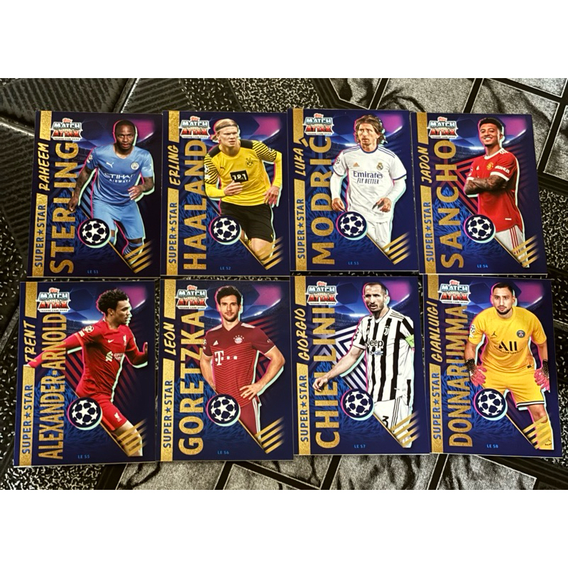 [GENUINE] MATCH ATTAX 20/21 SUPERSTAR PLAYER CARD (Free Toploader ...