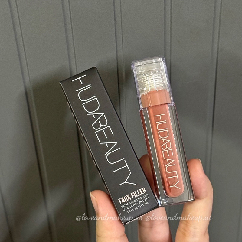 (BILL Sephora US) Huda Beauty Faux Filler Shiny Non-Sticky Lip Gloss ...