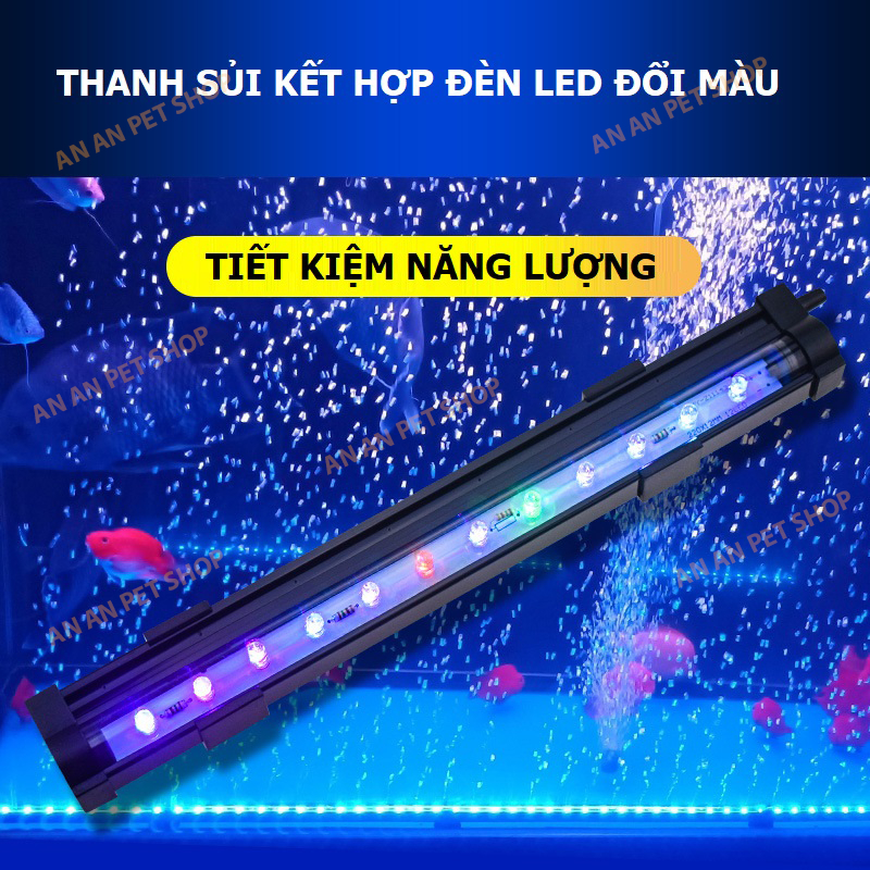 OXY Oxygen effervescent bar combined with color-changing LED lights, diverse sizes (Note: Need ...