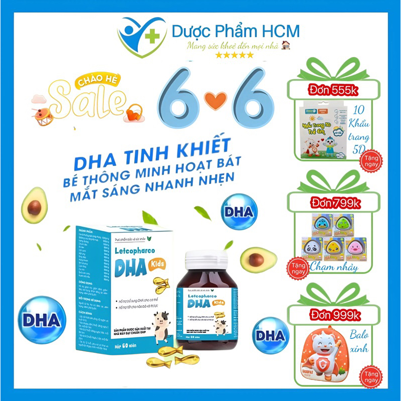 Letcopharco DHA Kids letco supplements Omega 3 DHA to help babies with ...