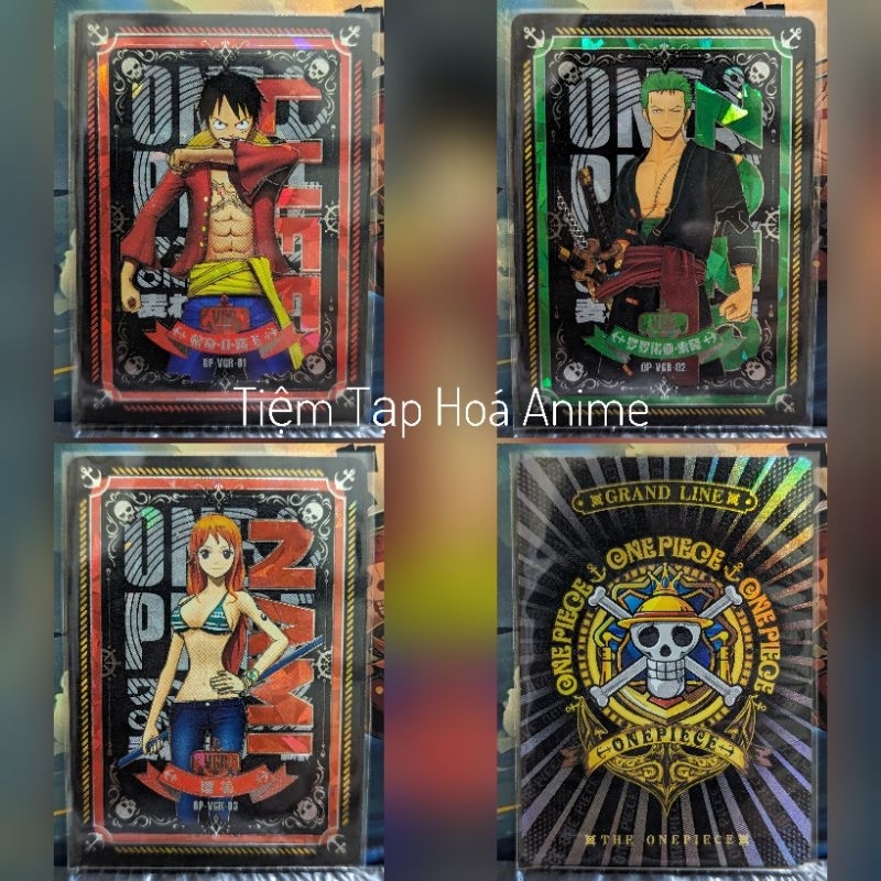 Op Card Super Nice Luffy, Zoro, Nami VGR Rounded Corner Card (Includes ...