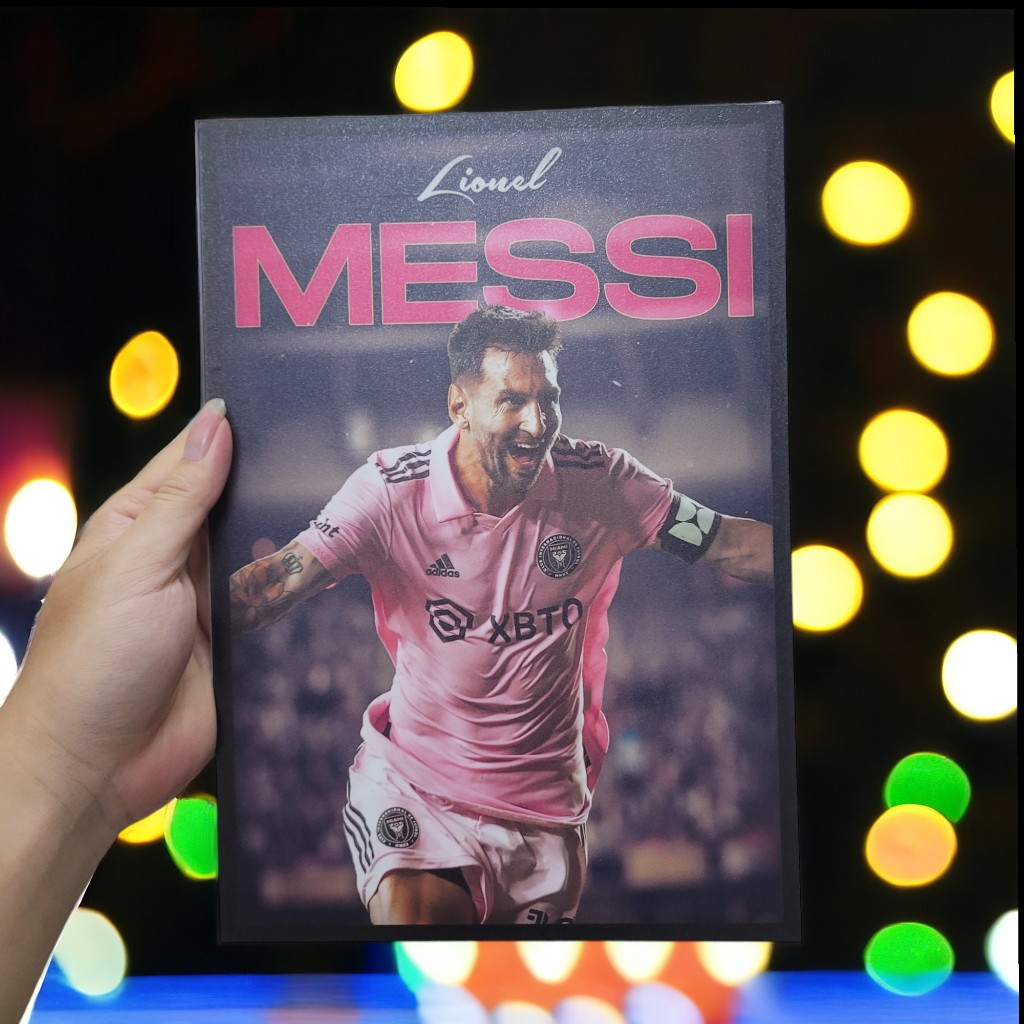 SHOP PHOTO ️ Lionel Messi Theme Football Poster - Sports Painting ...