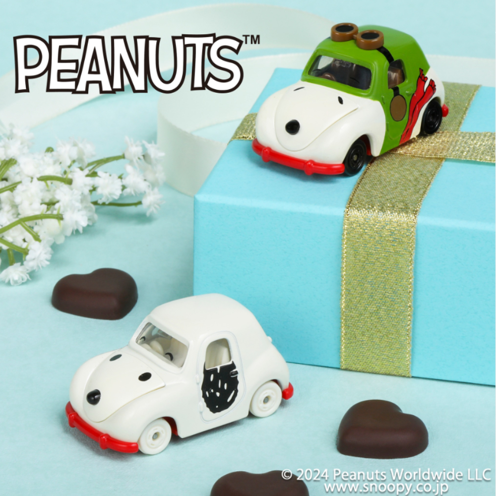 Tomica DREAM SNOOPY DOG CAR II model CAR 908760 913887 Fullbox Genuine ...