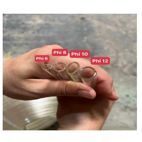 1 meter tio wire, transparent flexible plastic tio water pipe 6mm to ...