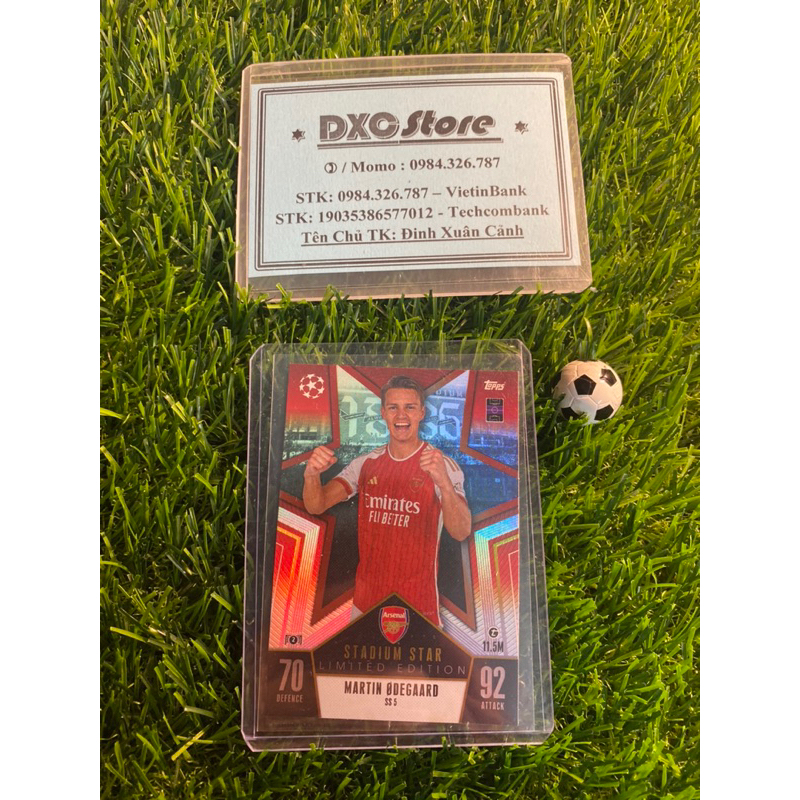 Retail Card - LIMITED EDITION - STADIUM STAR - TOPPS MATCH ATTAX 2024 ...