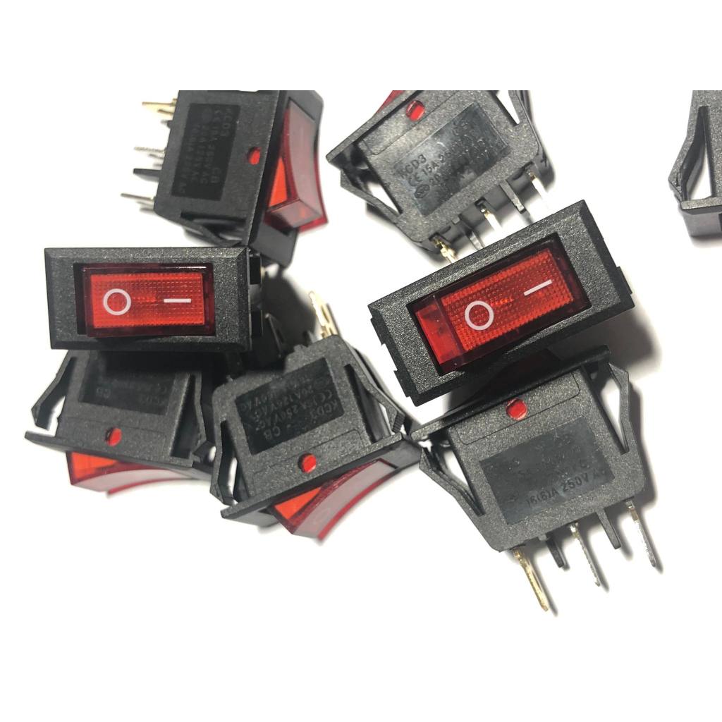 3-pin Seesaw Switch, With Indicator Light, Specialized For Ribbonhing ...