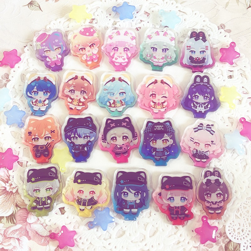 PROJECT SEKAI - mini standee Set includes 4 characters | Shopee Malaysia