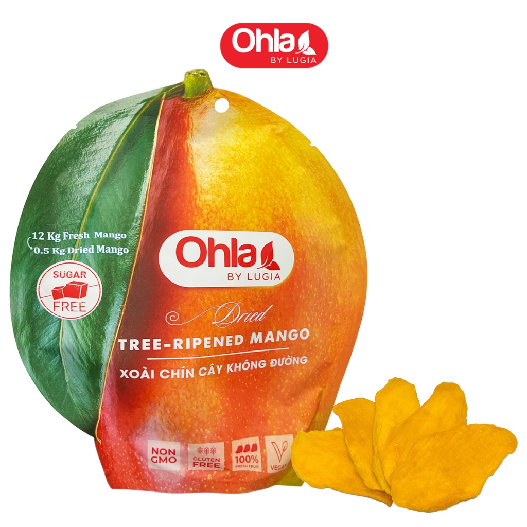 Ohla unsweetened ripe mango (mango bag)_200g | Shopee Malaysia