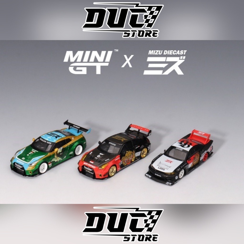 Ducstore MiniGT 650 651 652 MINI GT x MIZU Collection "Princess Road ...