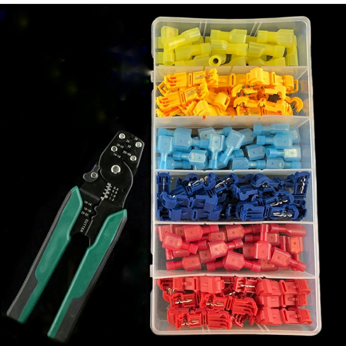60 sets of branched T-shaped electrical wire connectors - T plugs ...