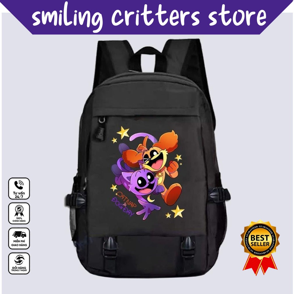 Poppy Playtime 3 Backpack Collection Printed with Catnap x Dogday ...