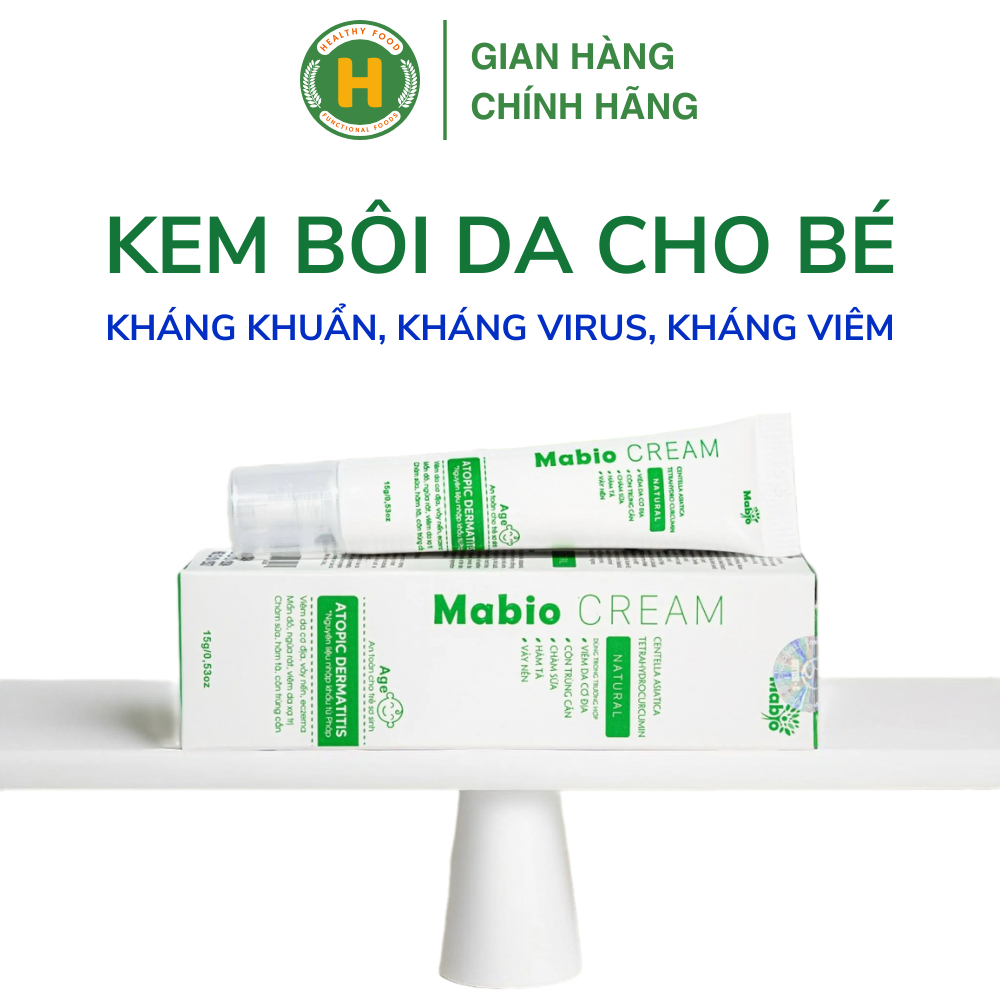 Mabio Cream for Eczema, Diaper Rash, Psoriasis, Atopic Dermatitis ...