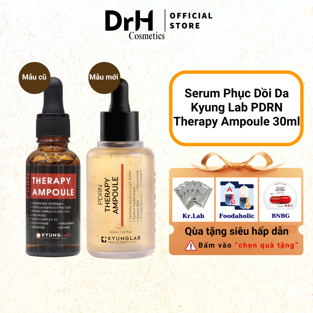 Kyung Lab PDRN Therapy Ampoule Skin Restoration Serum 50ml | Shopee ...